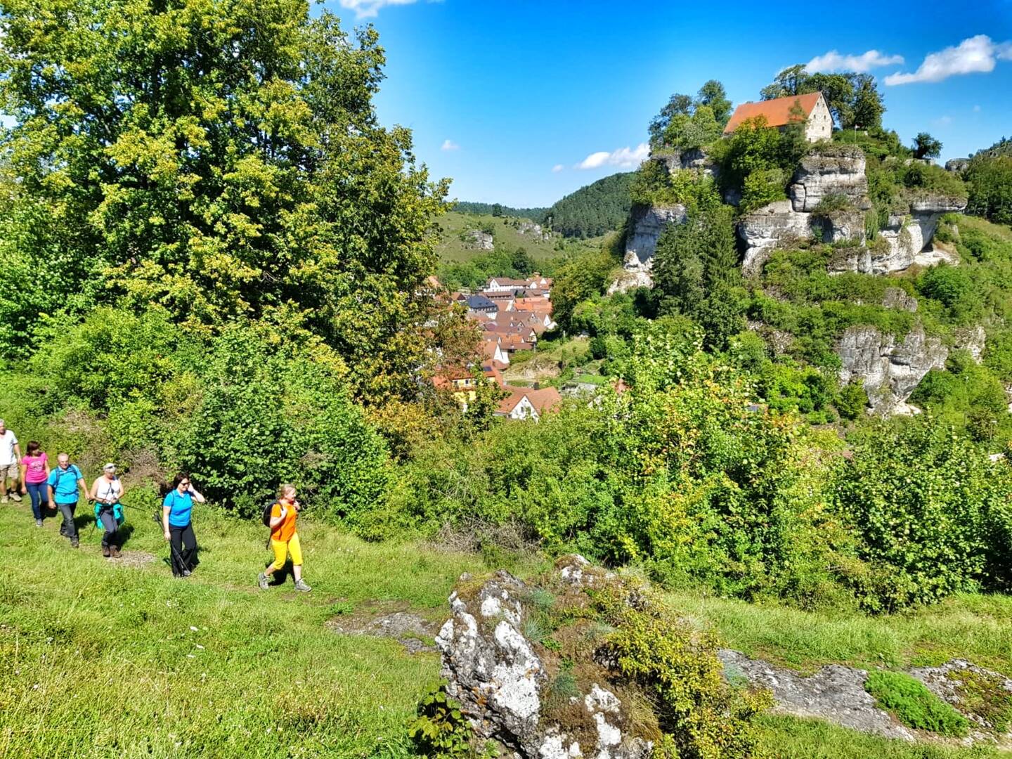 Wallfahrerweg - besinnlich und meditativ - Das ist Pottenstein ...